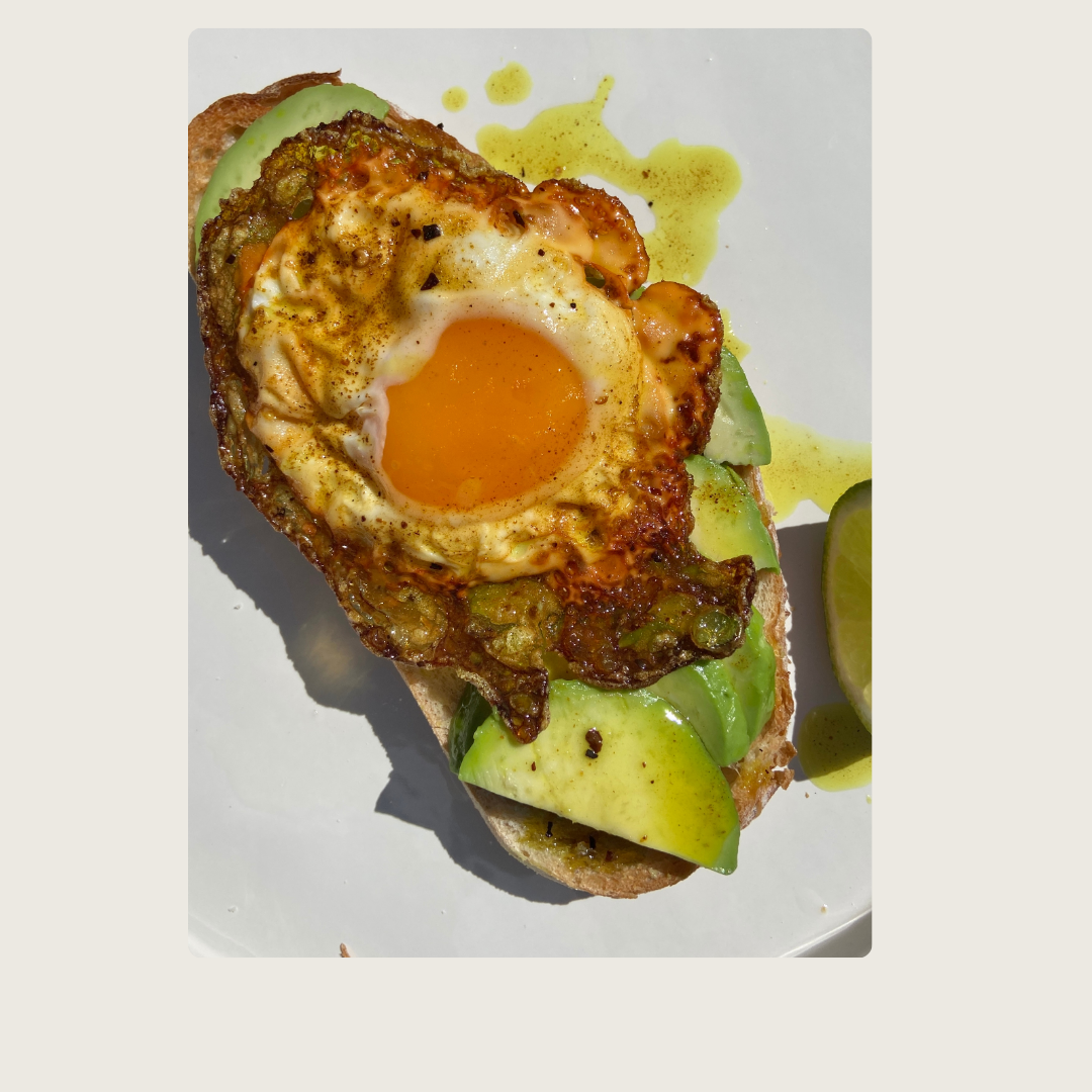 Avocado Toasts with Spice-Fried Eggs – Primavera Avocados